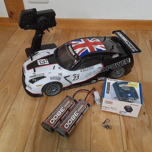 TAMIYA TA05 CHASSIS RC Car w/ 1/10 Body Full Bearings Tested Working £ ...