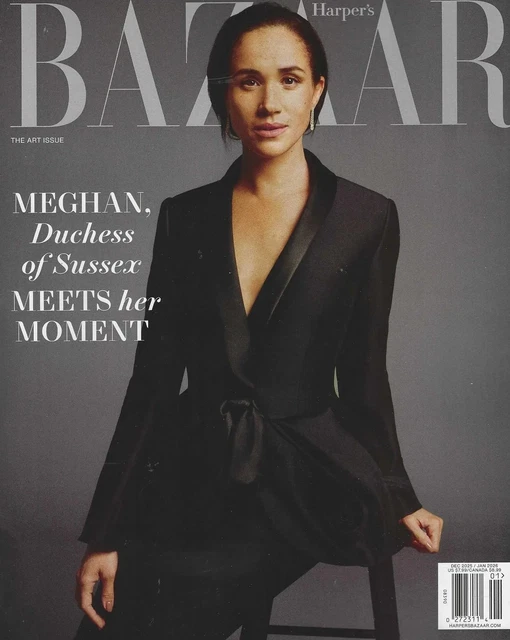 NEW HARPER'S BAZAAR Magazine December 2025/January 2026 Meghan Duchess ...