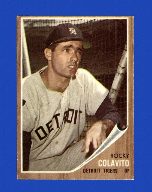 1962 TOPPS SET-BREAK # 20 Rocky Colavito VG-VGEX *GMCARDS* EUR 0,73 ...