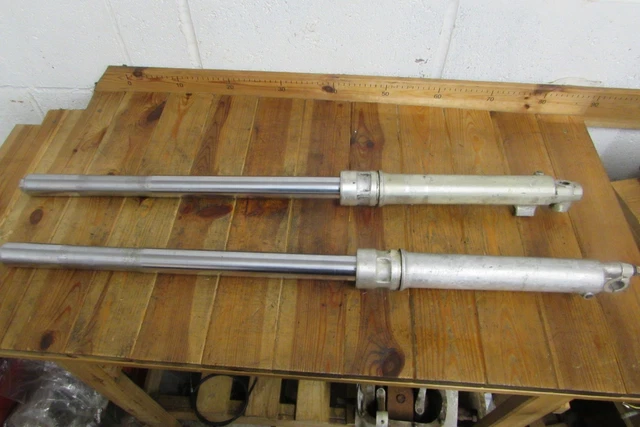 1977 - 1979 Yamaha Xt500 Front Forks Xt 500 D E F Stanchions £70.00 ...