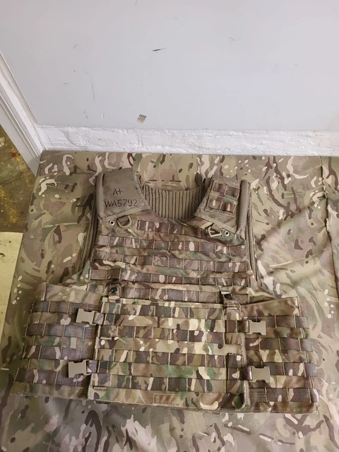 BRITISH ARMY OSPREY MK2 Body Armour Vest With Fillers Size 190/120 £249 ...