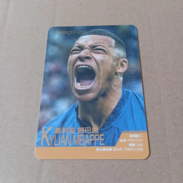 PVC FOOTBALL SOCCER CARD Kylian Mbappe $26.99 - PicClick CA