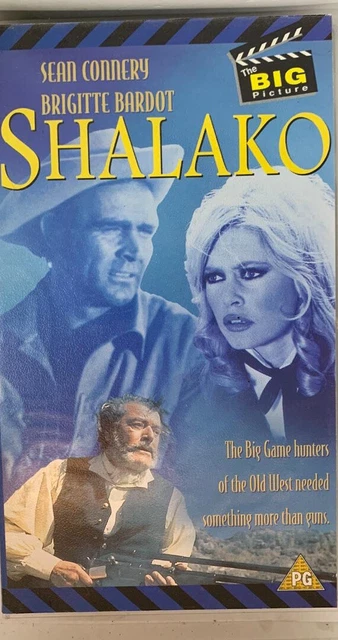 SHALAKO SEAN CONNERY Bridge Bardot VHS video tape EUR 9,23 - PicClick IT