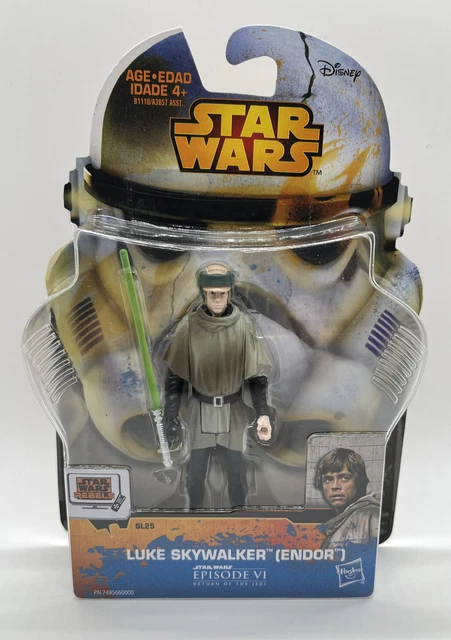 FIGURINE STAR WARS Saga Legends Luke Skywalker Endor SL25 ROTJ EUR 27 ...