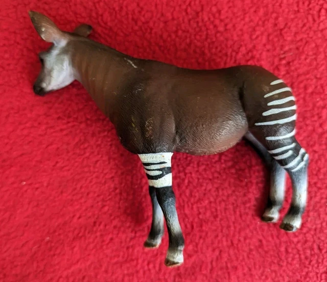 MODELLINO IN PLASTICA Schleich Okapi giocattolo fauna selvatica safari ...