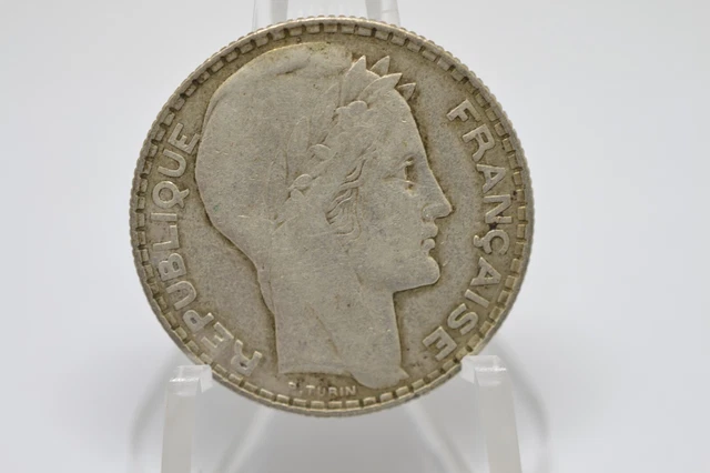 1930 FRANCE 10F Ten Francs Silver Coin .680 Ag 10 Grams Ungraded $8.99 ...