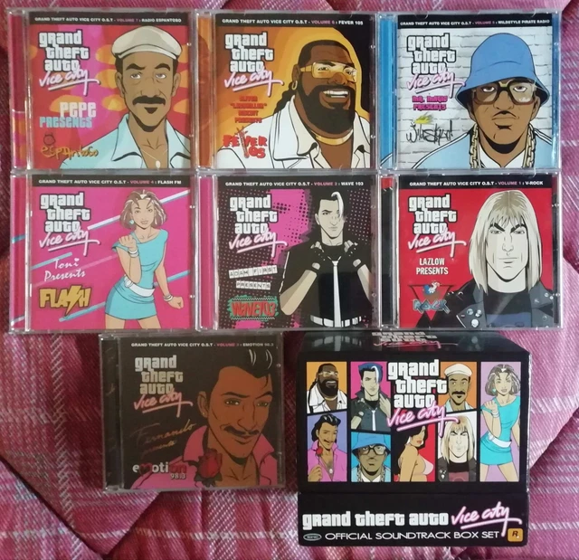 GRAND THEFT AUTO Vice City OFFICIAL SOUNDTRACK BOX SET EUR 319,00 ...