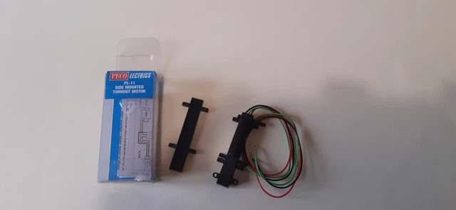 MODÉLISME FERROVIAIRE ÉCHELLE ho - aiguillage PECO PL11 neuf. 4 ...