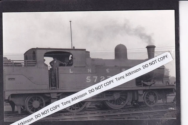 LNER EX GCR - F1 Class 2-4-2T No. 5727 @ Stratford - Vintage Image ...