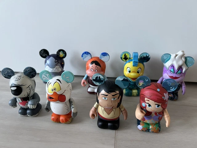 DISNEY VINYLMATION 3& Park Set 1 Little Mermaid Job Lot Of 8/12 EUR 40 ...