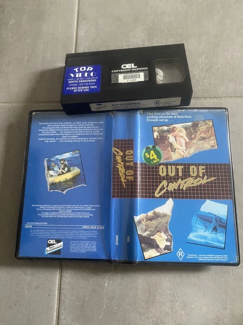 RARE/ OUT OF control (1985) Vhs/ Original R-rated Action/thriller CEL ...