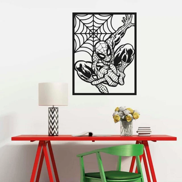 SPIDER-MAN DXF SVG file CDR vettoriale per router al plasma CNC taglio ...