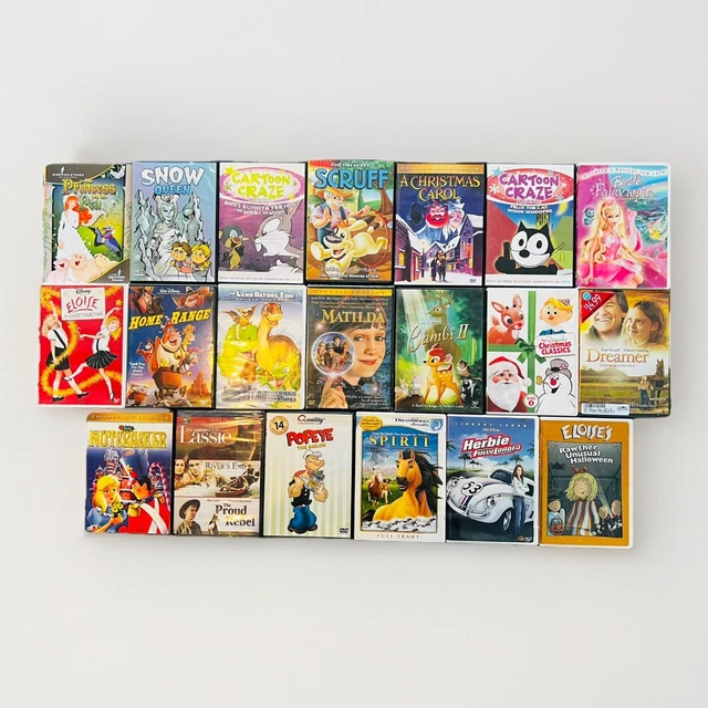 DVD KIDS MOVIE Lot #2 20 DVDs $35.93 - PicClick CA