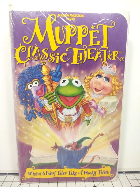 MUPPET CLASSIC THEATER Fairy Tales VHS 1994 #2581 Kermit Miss Piggy ...