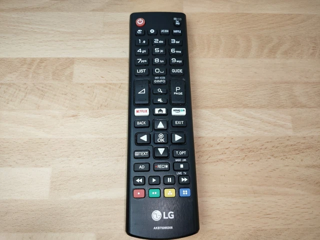 ORIGINAL LG AKB75375608 Smart Tv Fernbedienung Netflux Amazon EUR 6,33 ...