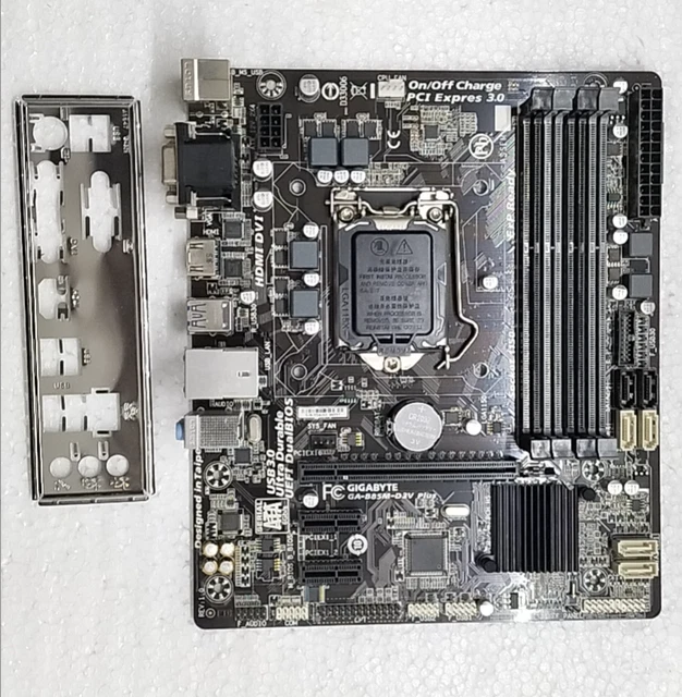 GIGABYTE GA-B85M-D3V PLUS for Intel Socket LGA 1150 Micro ATX ...