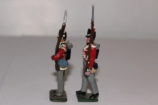 2 X LEAD/ Metal British Colonial Infantry Soldiers $10.00 - PicClick AU