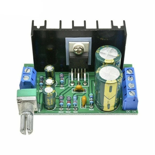 TDA2050 DC 12-24V 5W-120W 1 Channel Audio Power Amplifier Board Module ...