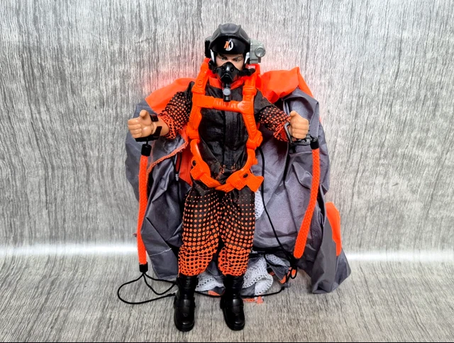 ACTION MAN PARATROOPER Vintage avec Parachute Hasbro - Figurine Rare ...