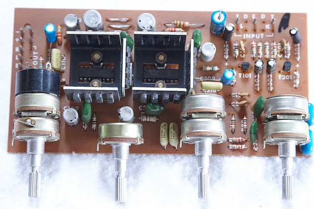 TCA940 HI FI STEREO AUDIO POWER AMPLIFIER VOLUME TONE CONTROL BOARD KIT ...