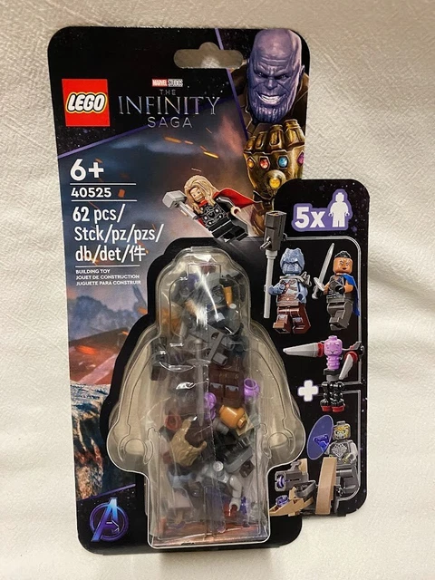 LEGO 40525 MARVEL The Infinity Saga Endgame Minifigure Battle TOUT NEUF ...