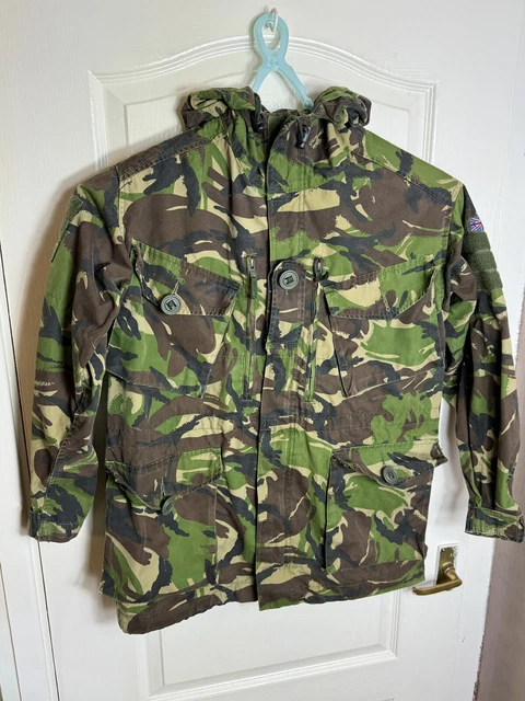 BRITISH MILITARY WOODLAND DPM Windproof Combat Smock jacket camouflage ...