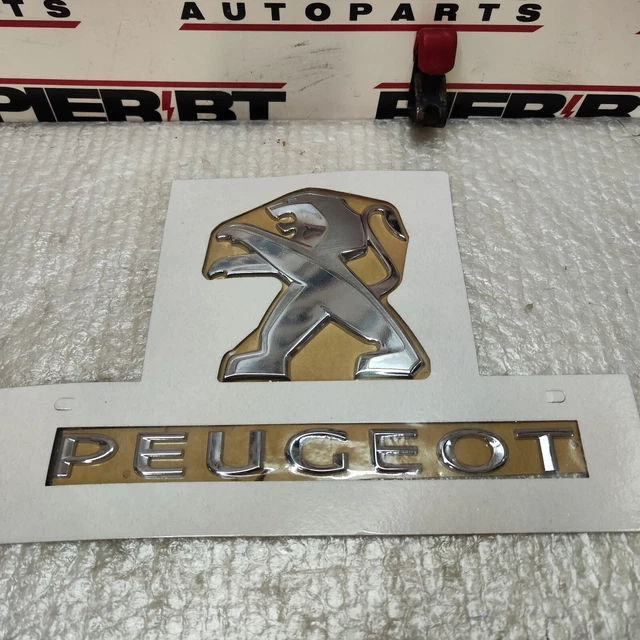 LOGO STEMMA FREGIO PORTELLONE ORIGINALE PSA PEUGEOT BOXER dal 2006 ...
