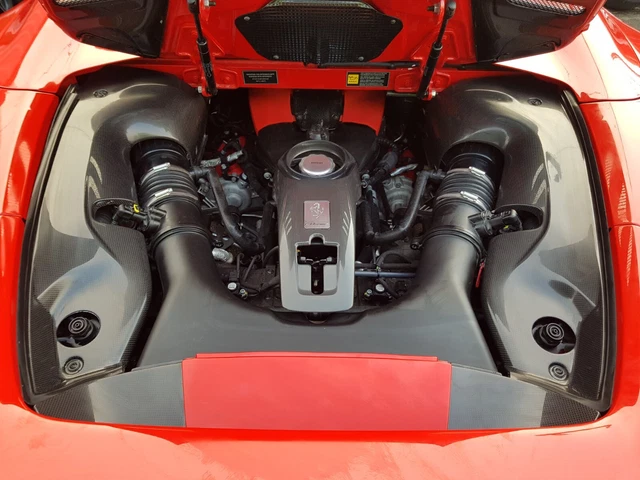 FERRARI F8 SPIDER 2019 - 2023 Engine Bay Carbon Fibre Trim Set £2,999. ...
