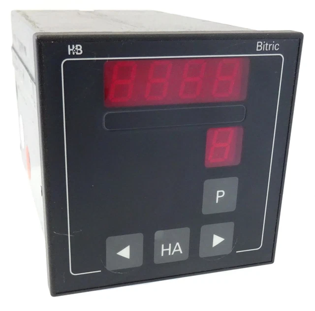 INDUSTRIAL CONTROLLER HARTMANN Braun H&B Bitric P process controller ...