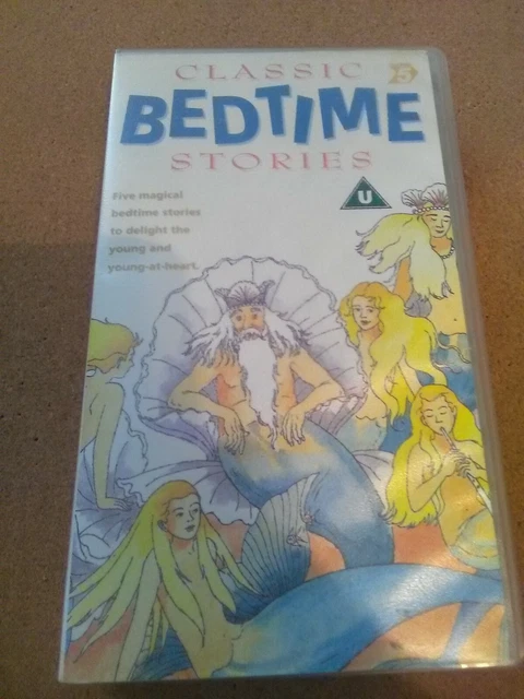 CLASSIC BEDTIME STORIES VHS Video Vintage Children's Classic Channel 5 ...