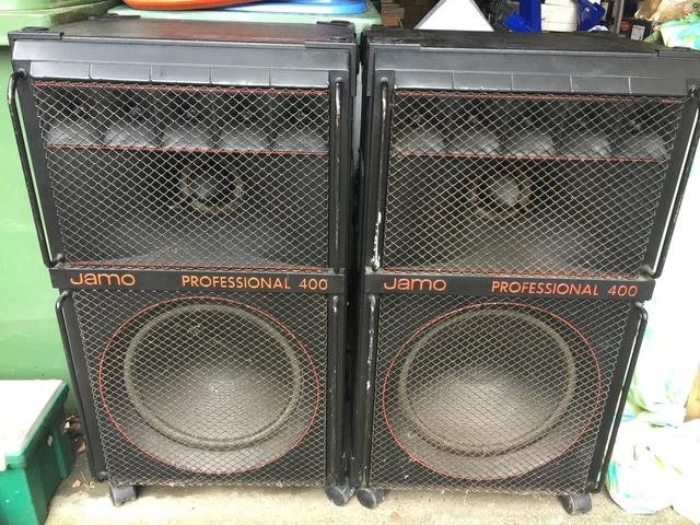 JAMO 400 PROFESSIONAL Speakers, Pair. 560 Watt. £0.99 - PicClick UK