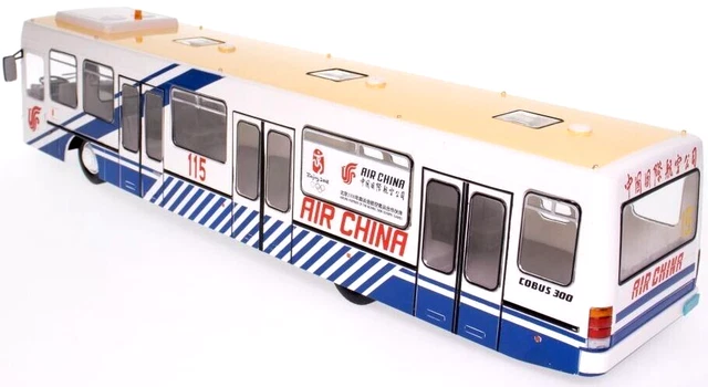 IXO/HACHETTE 1/43 COBUS 300 3000 Beijing Airport Bus Air China White ...