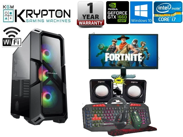 ULTRA FAST I3 i5 i7 Desktop Gaming Computer PC 2TB 16GB RAM GTX 1660 ...