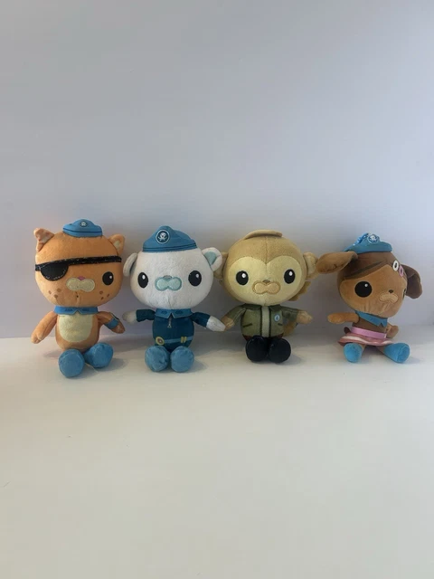 FISHER PRICE DISNEY Jr Octonauts Kwazii Barnacles Peso Paani 7” Plush ...