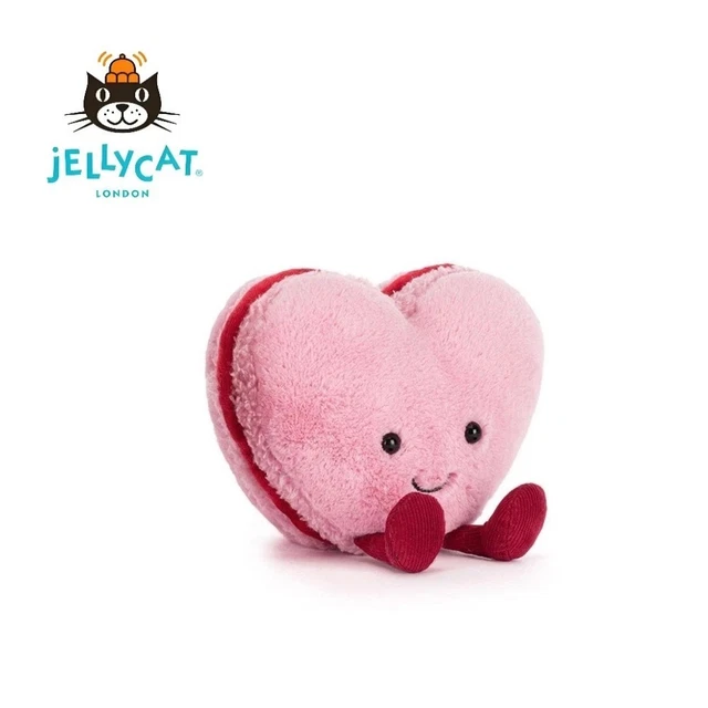 JELLYCAT COLETTE HEART Macaron Rare Brand New With Tags + Dust bag UK ...