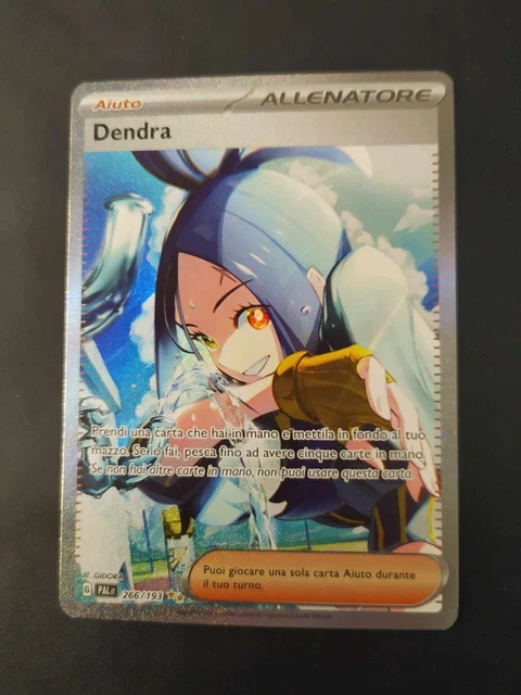 CARTE POKEMON - Dendra 266/193 - Set Evoluzioni a Paldea Ita EUR 17,99 ...