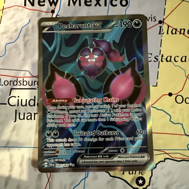 POKEMON - PECHARUNT ex - 085/064 - Shrouded Fable - Holo - Ultra Rare ...