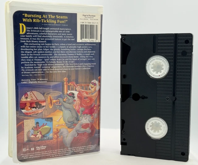 THE ARISTOCATS (VHS, 1996) Clamshell - Tested £2.73 - PicClick UK