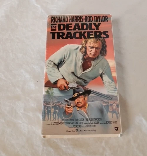 WARNER VHS THE Deadly Trackers-Richard Harris-Rod Taylor £3.70 ...