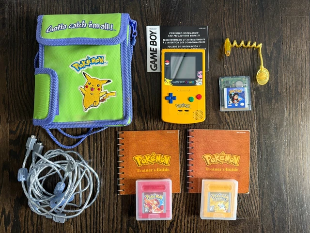 ULTIMATE GAMEBOY COLOR Collectors Limited Edition Bundle with Pokemon ...