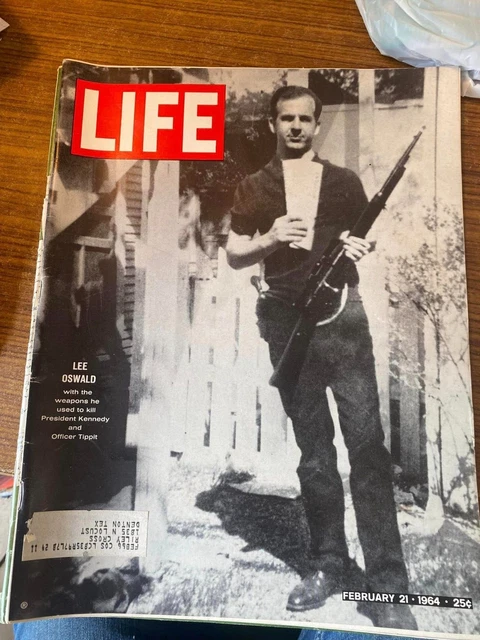 LIFE MAGAZINE - Lee Harvey Oswald - February 21, 1964 £23.59 - PicClick UK