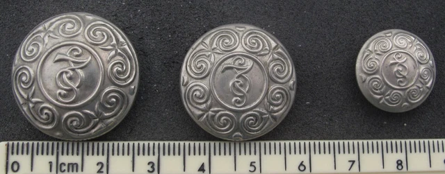 IRISH POLICE 'GARDA Siochana' uniform buttons x 3 ( a ) £4.99 - PicClick UK