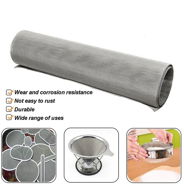 304 STAINLESS STEEL Mesh Screen Acid and Alkali Resistant Filter Option ...