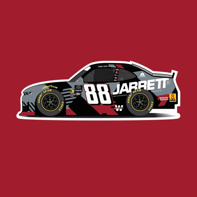 2025 NASCAR CONNOR Zilisch Jarrett Sticker $6.29 - PicClick CA