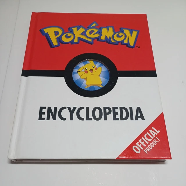 POKEMON ENCYCLOPEDIA HARDCOVER Book Official Product 2016 Release ...