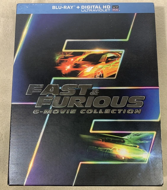 FAST & FURIOUS 6 Movie Collection Blu-Ray Digital HD Ultraviolet 2014 ...