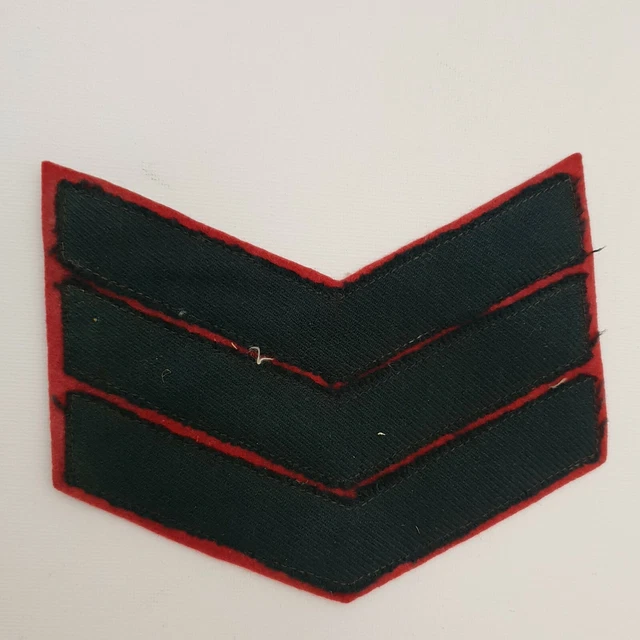 BRITISH ARMY SERGEANTS rank stripes insignia Broad strips for great ...