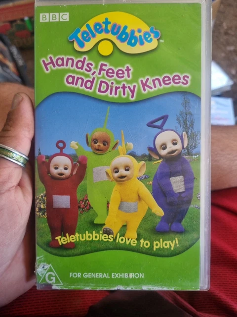 TELETUBBIES: HANDS, FEET And Dirty Knees - VHS - V8 EUR 18,17 - PicClick FR