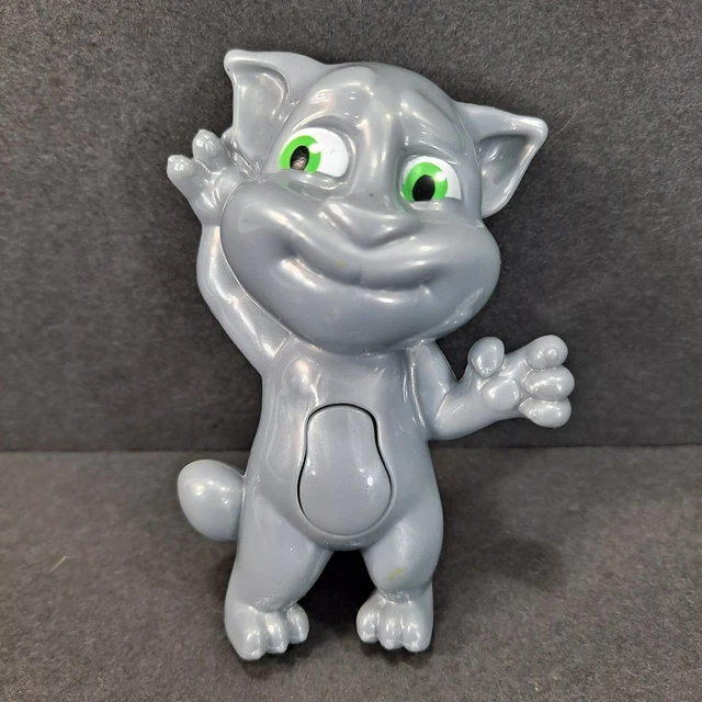 2016 CURIOUS TALKING Tom Grey Figure # 2 McDonalds Happy Meal Toy Cat ...