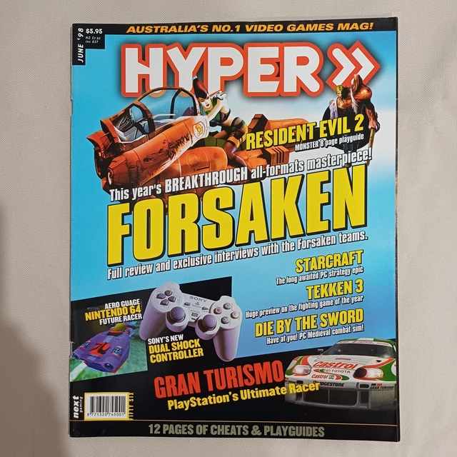 HYPER MAGAZINE ISSUE #56 Australia Forsaken, poster detached $34.95 ...